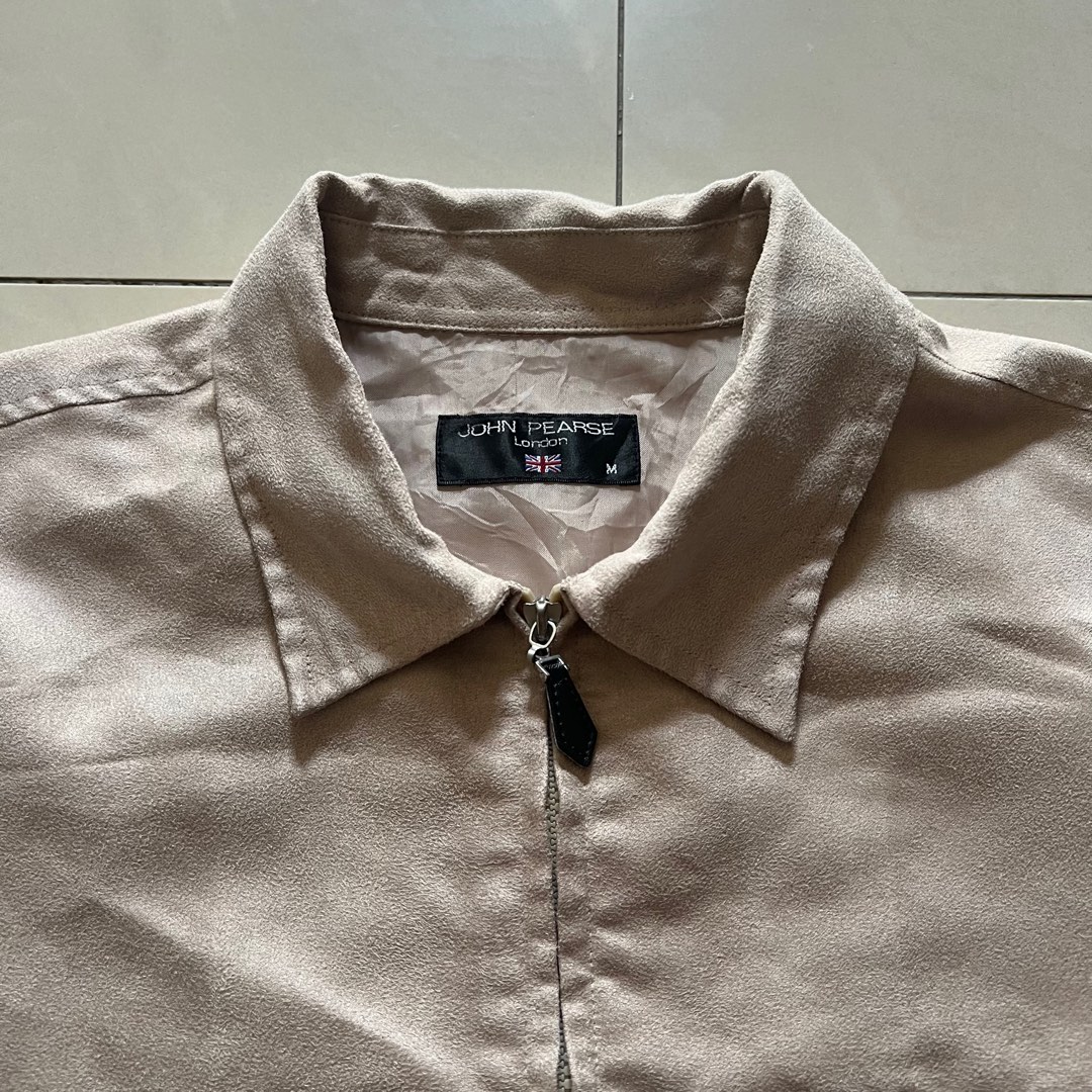 Beige Workwear Jacket by John Pearse, Men's Fashion, Coats, Jackets and ...