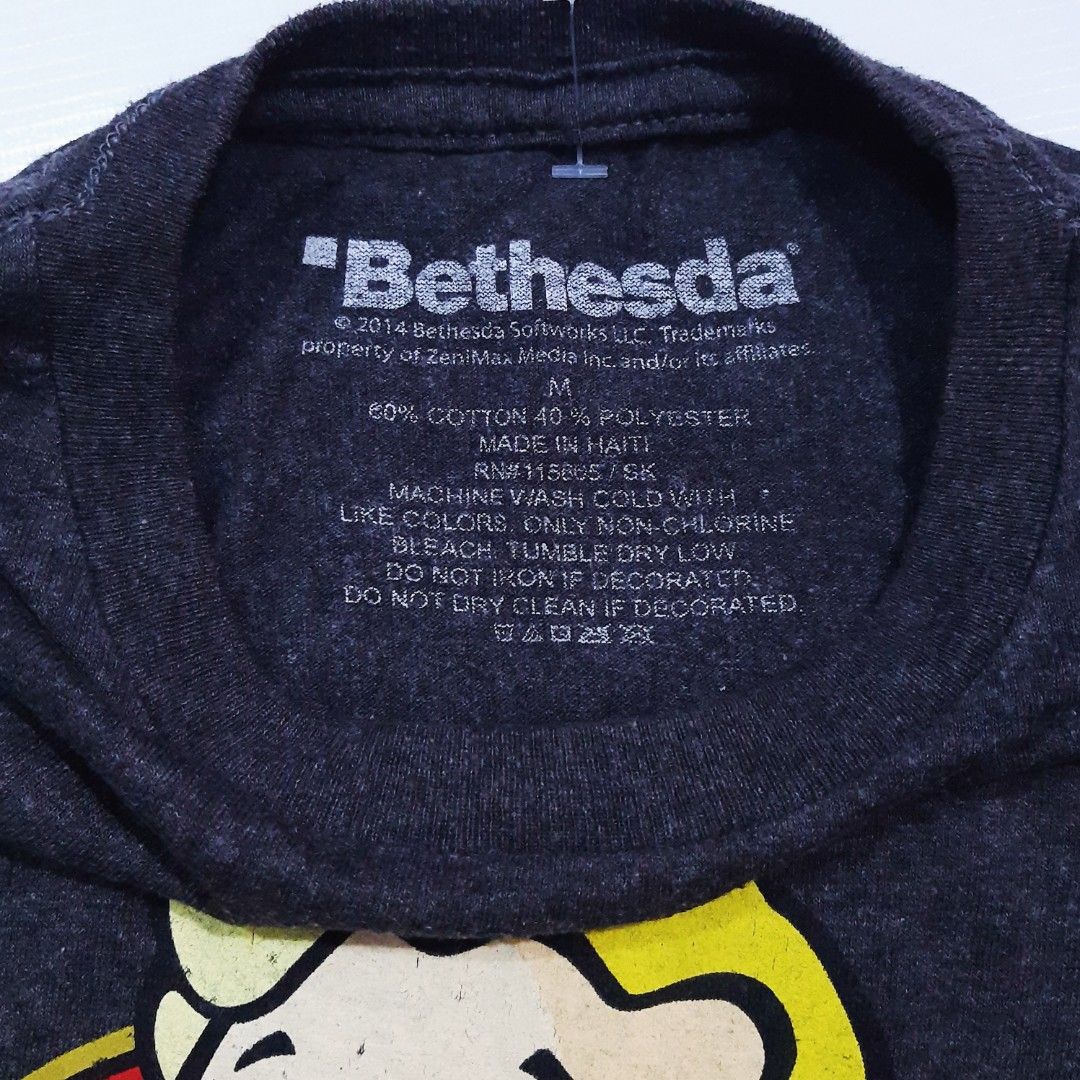 Bethesda Fallout Vault Cartoon Boy ( M ), Men's Fashion, Tops & Sets ...