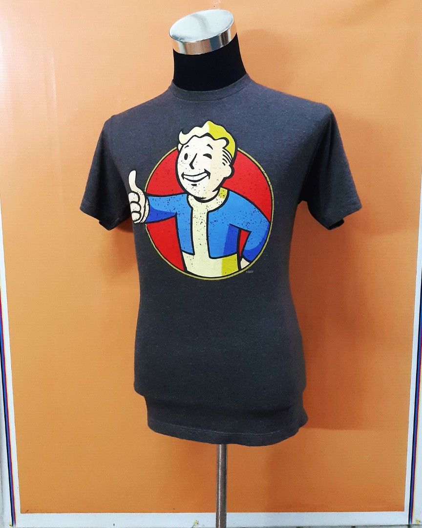 Bethesda Fallout Vault Cartoon Boy ( M ), Men's Fashion, Tops & Sets ...