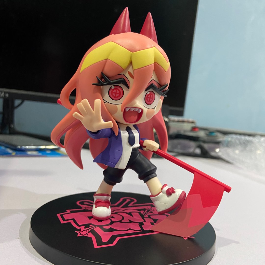 (BIB) Furyu Toonize Cartoon Power Chainsaw man, Hobbies & Toys, Toys ...