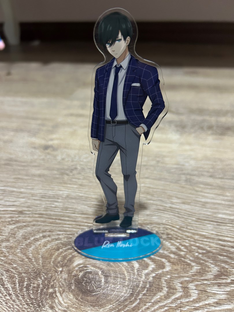 BlueLock Itoshi Rin Standee, Hobbies & Toys, Toys & Games on Carousell
