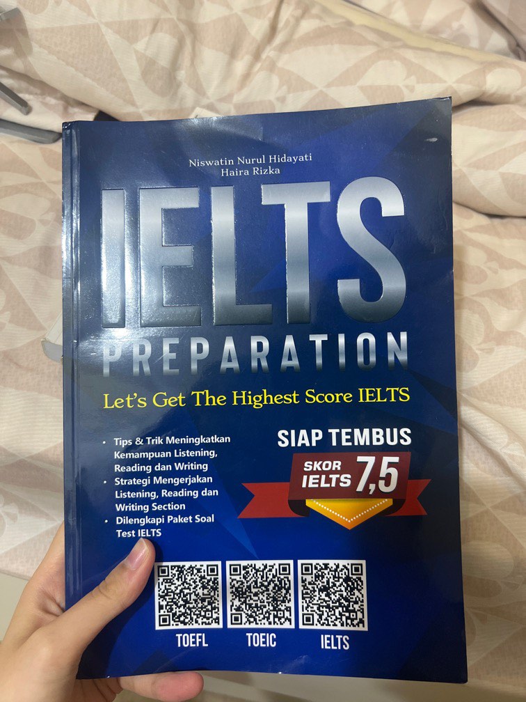 BUKU IELTS PREPARATION, Buku & Alat Tulis, Buku Pelajaran di Carousell