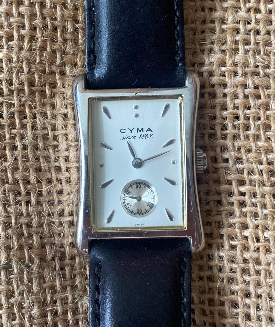 Cartier-esque Cyma Dress Watch, Luxury, Watches on Carousell