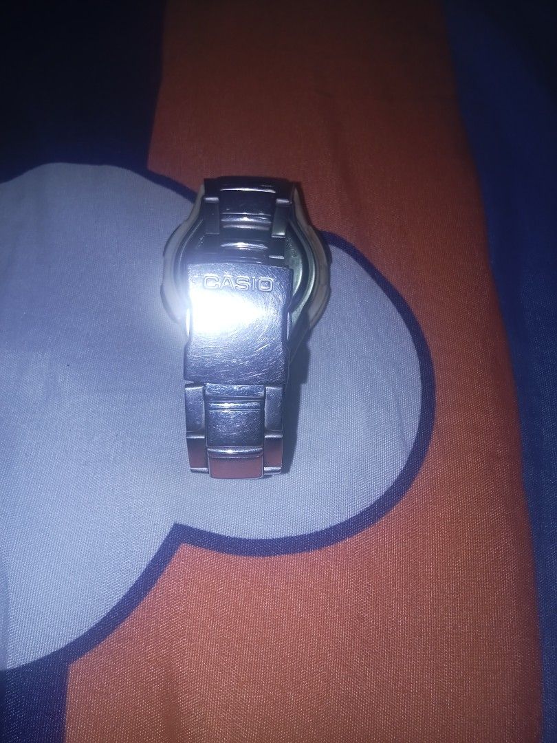CASIO AQ 180W TELEMEMO 30 SERIES 3793 STAINLESS STEEL BACK WATER ...