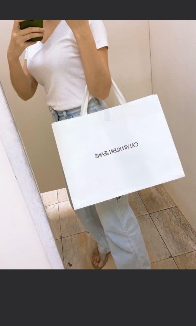 Ck authentic paper bag, Everything Else, Others on Carousell