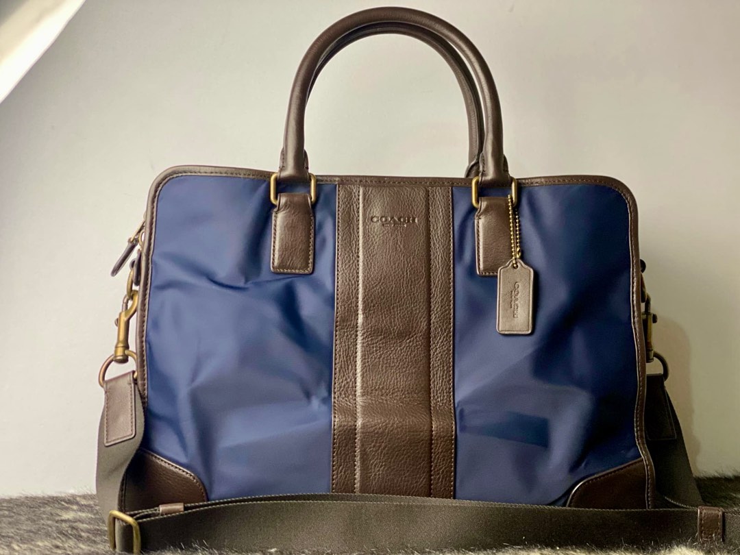 Coach laptop bag two way authentic, Luxury, Bags & Wallets on Carousell