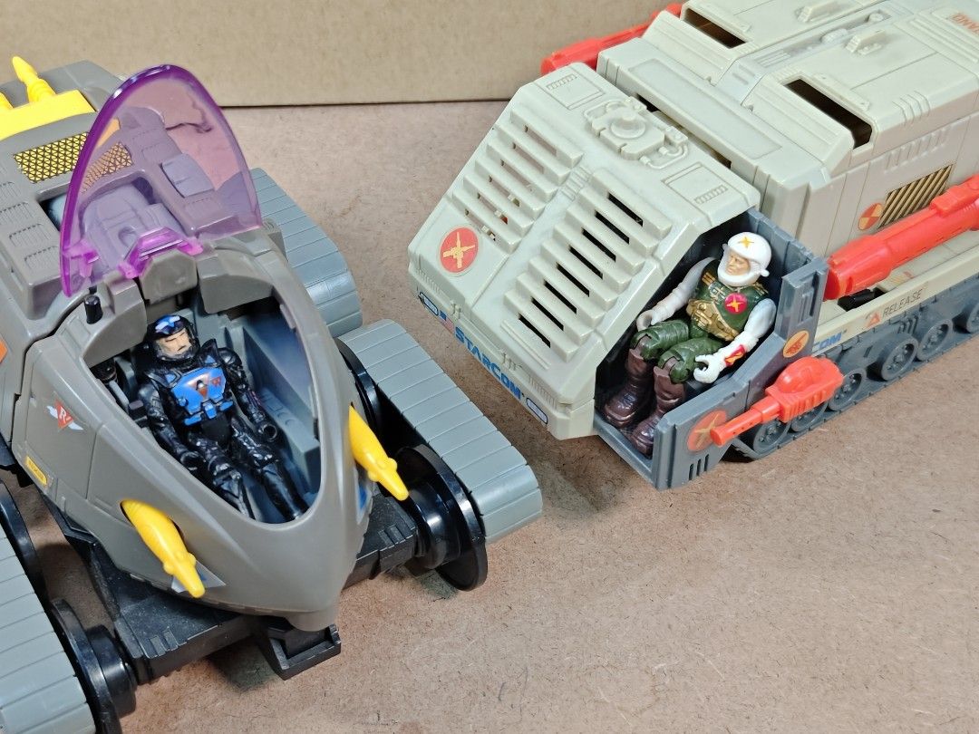 Coleco Starcom Shadow Rider & Skyroller (with figure), Hobbies & Toys ...