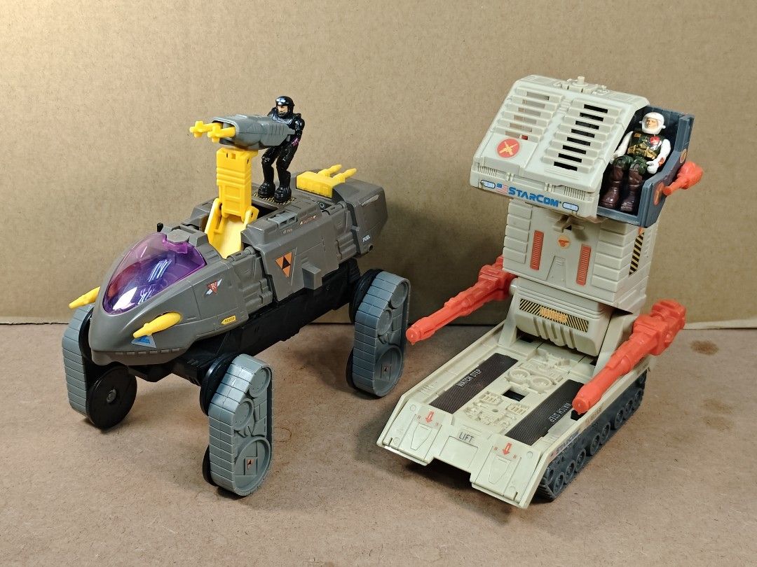 Coleco Starcom Shadow Rider & Skyroller (with figure), Hobbies & Toys ...