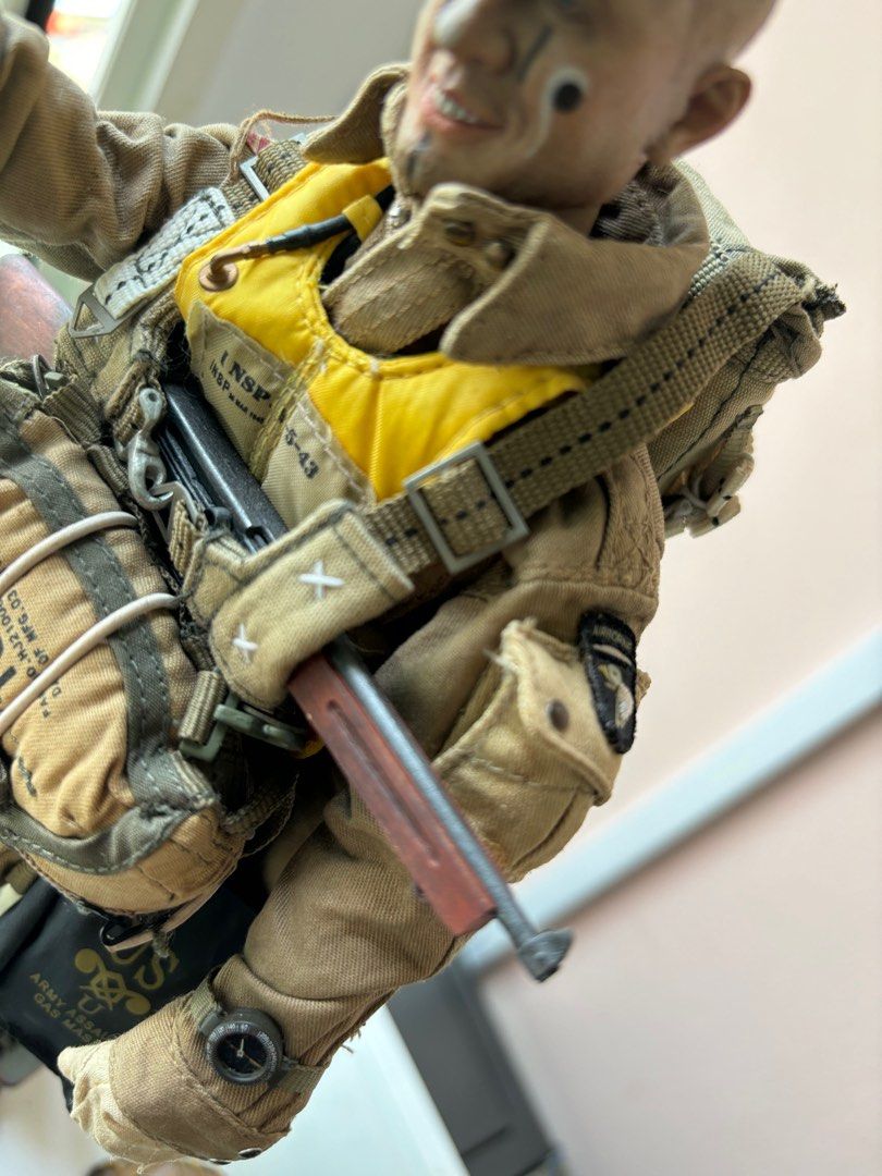 Custom WW2 D Day 101 Paratrooper, Hobbies & Toys, Toys & Games on Carousell