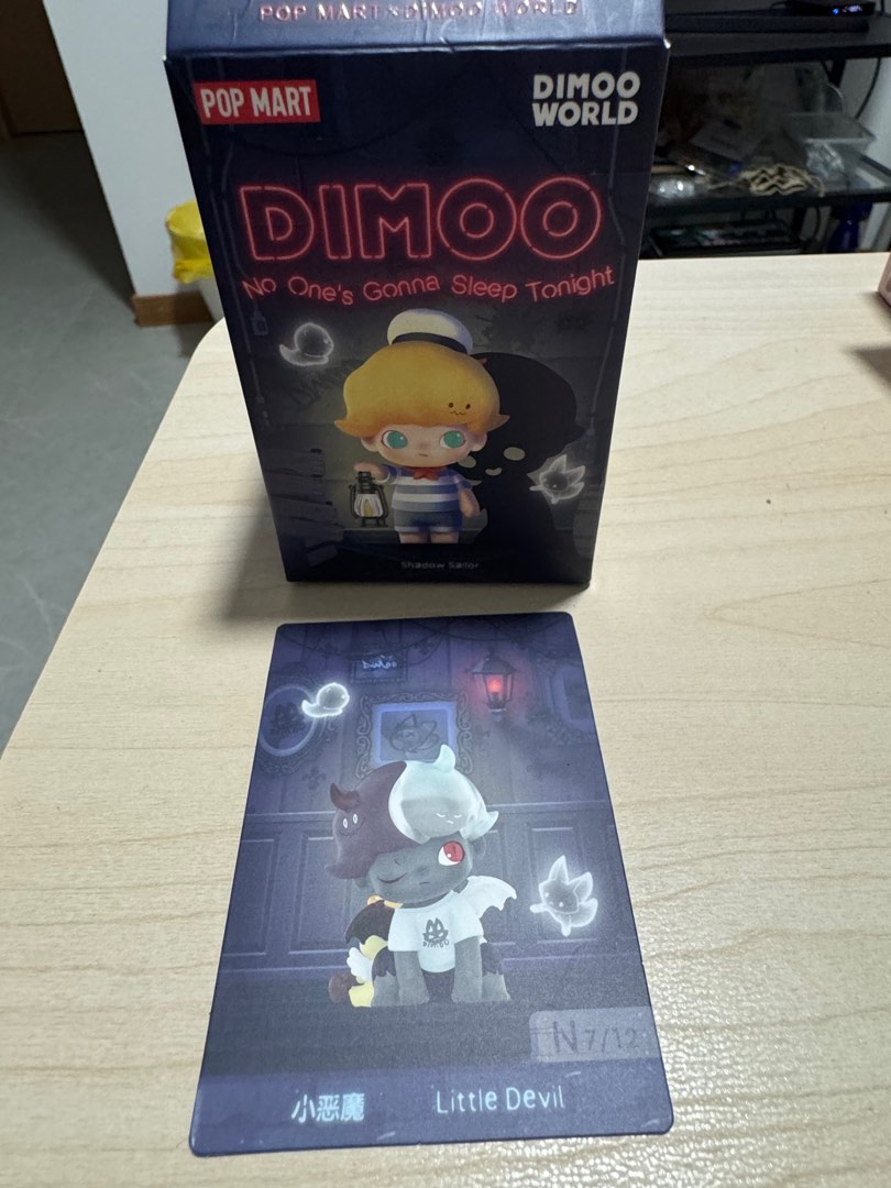 BNIF Dimoo No One’s Gonna Sleep Tonight Little Devil, Hobbies & Toys ...