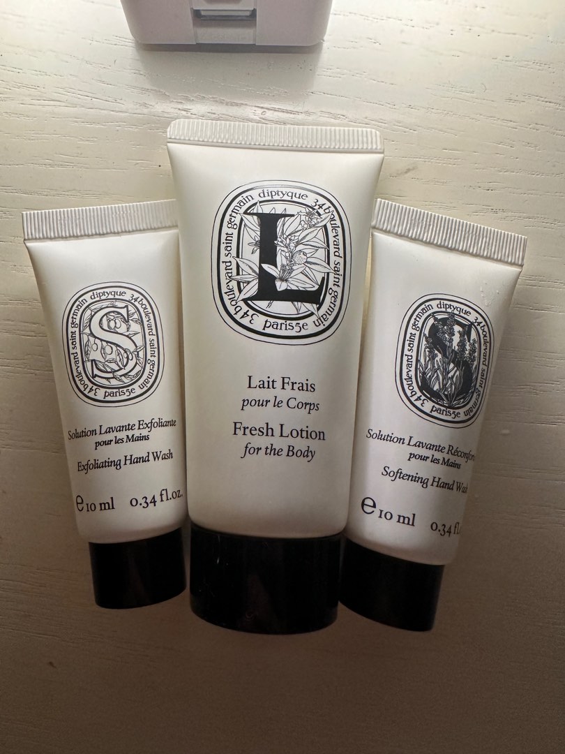 Diptyque Body Lotion Hand Wash $70 for all, 美容＆個人護理, 沐浴＆身體護理, 沐浴及身體護理 ...