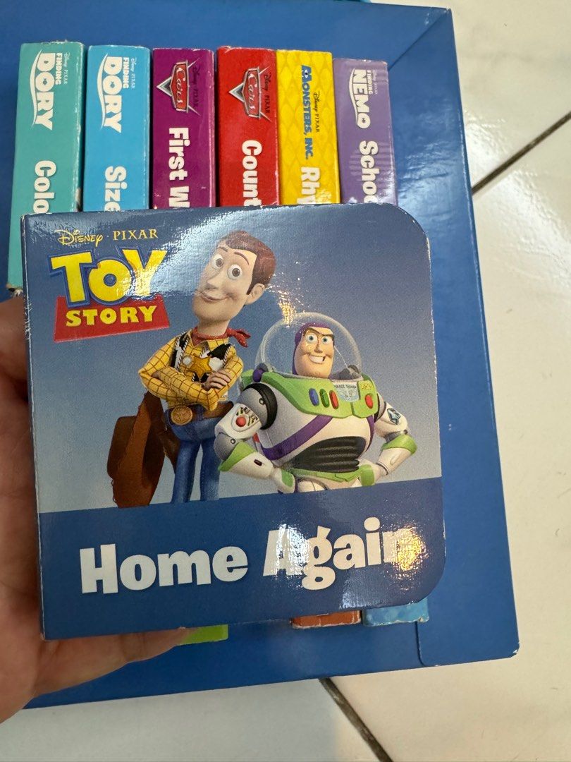 Disney Pixar My First Library 12 Board Book Block Set, Hobbies & Toys ...