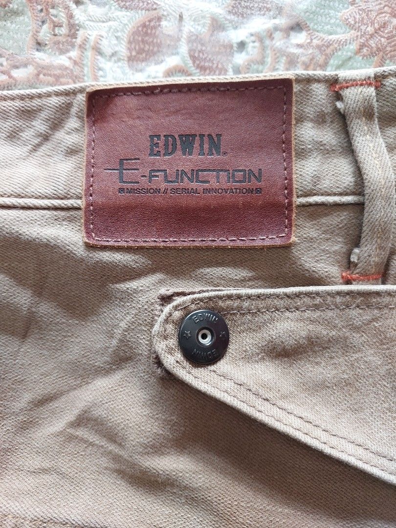 Edwin E function, Men's Fashion, Bottoms, Jeans on Carousell