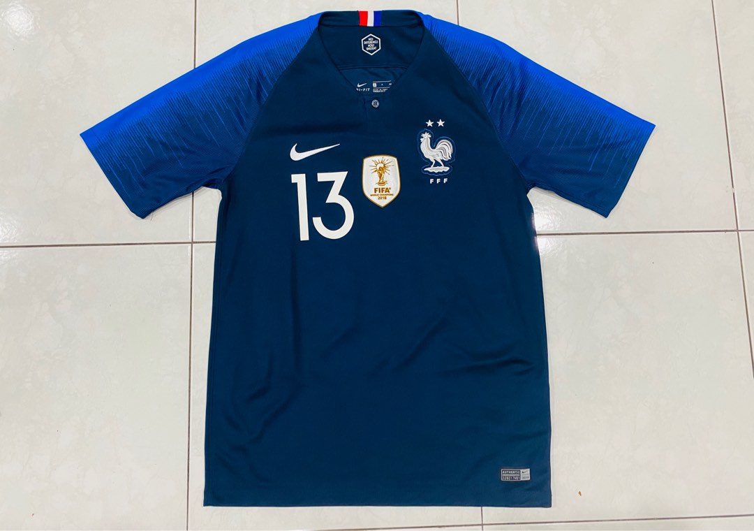 France Home Kit WorldCup 2018, Men's Fashion, Activewear on Carousell