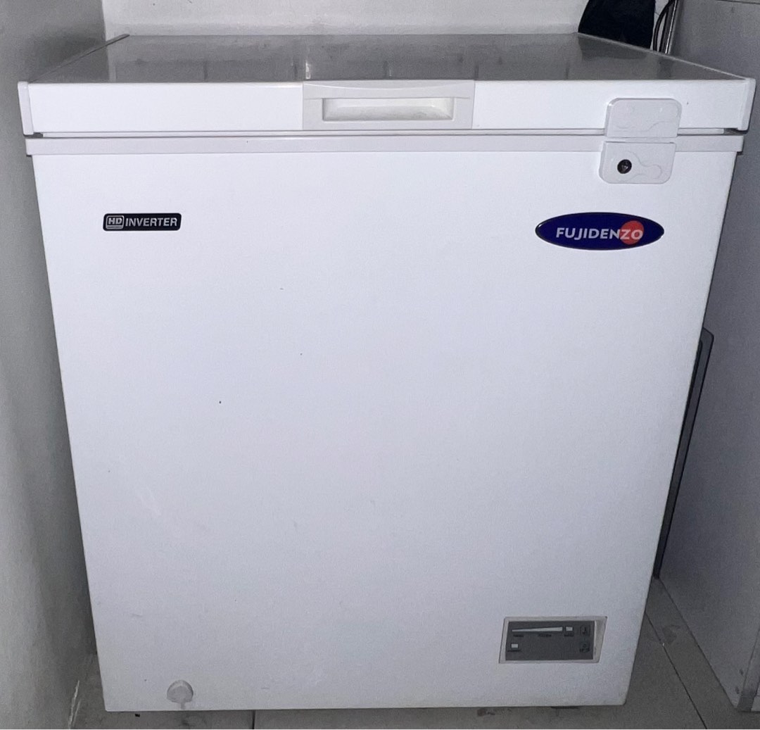 Fujidenzo Inverter Solid Top Chest Freezer, TV & Home Appliances, Kitchen Appliances ...