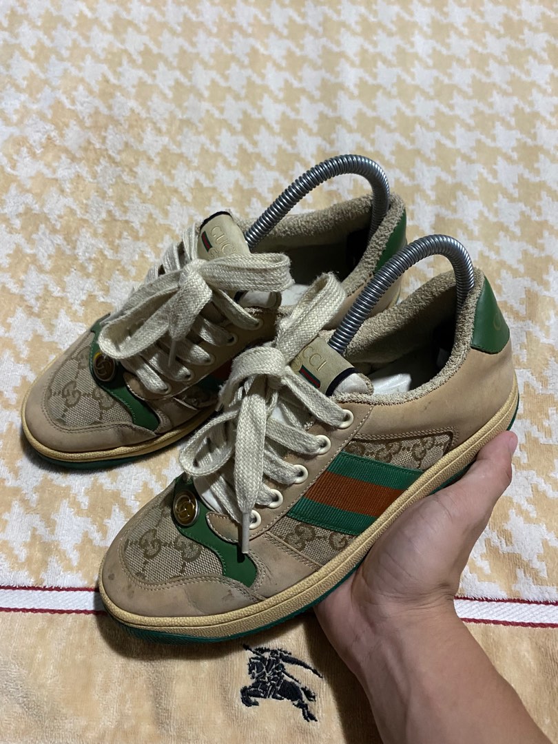 Gucci screener, Women's Fashion, Footwear, Sneakers on Carousell
