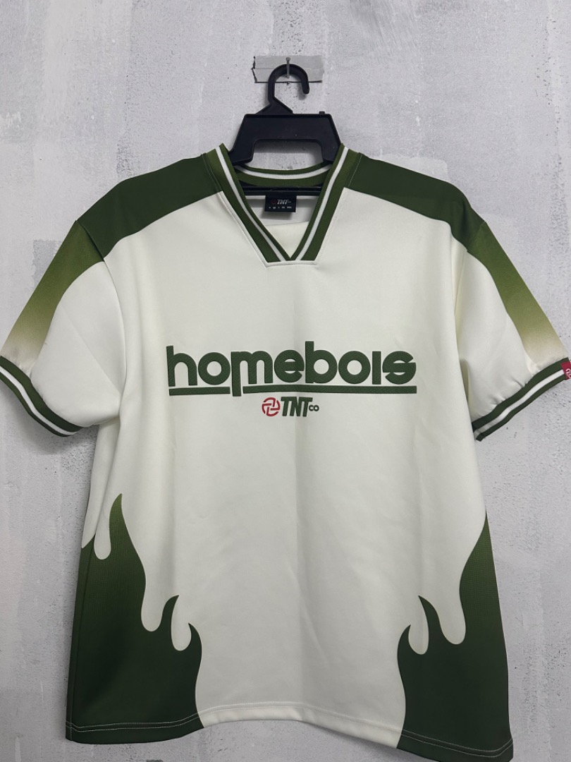 Homebois x TNTCO (V- Neck), Men's Fashion, Activewear on Carousell