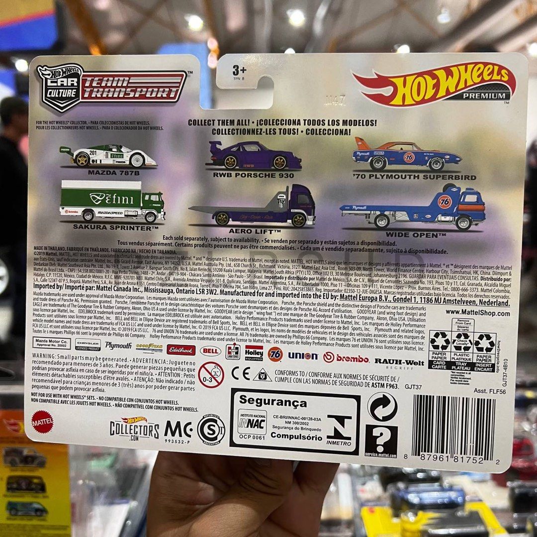 Hotwheels Team Transport RWB Porsche 930, Hobbies & Toys, Toys & Games ...