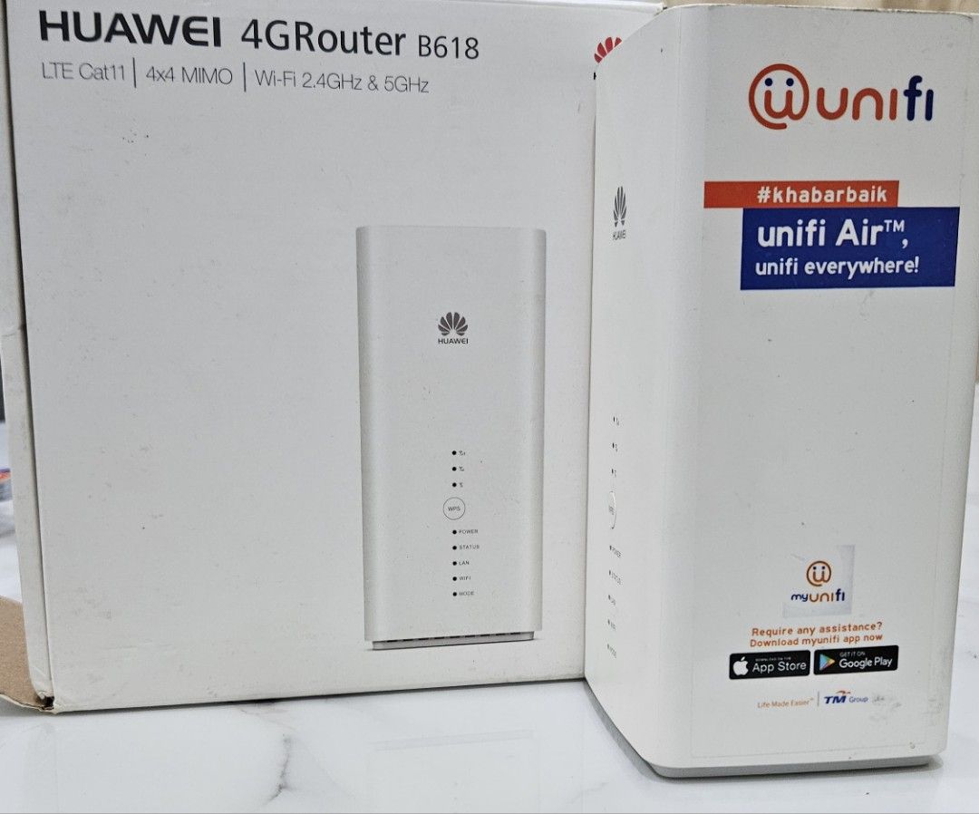 Huawei 4G router B618, Computers & Tech, Office & Business Technology ...