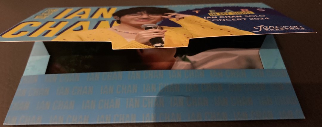 Ian concert 陳卓賢 演唱會 入場券套, 興趣及遊戲, 收藏品及紀念品, 明星周邊 - Carousell