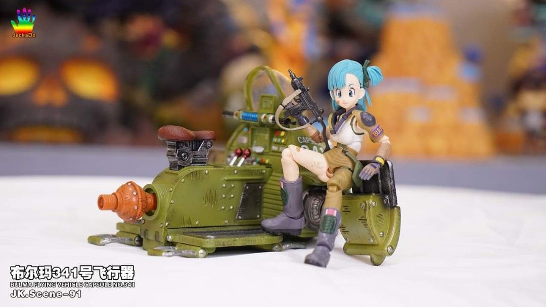 JacksDo Bulma Flying Vehicle CAPSULE No.341 GK, Hobbies & Toys, Toys ...