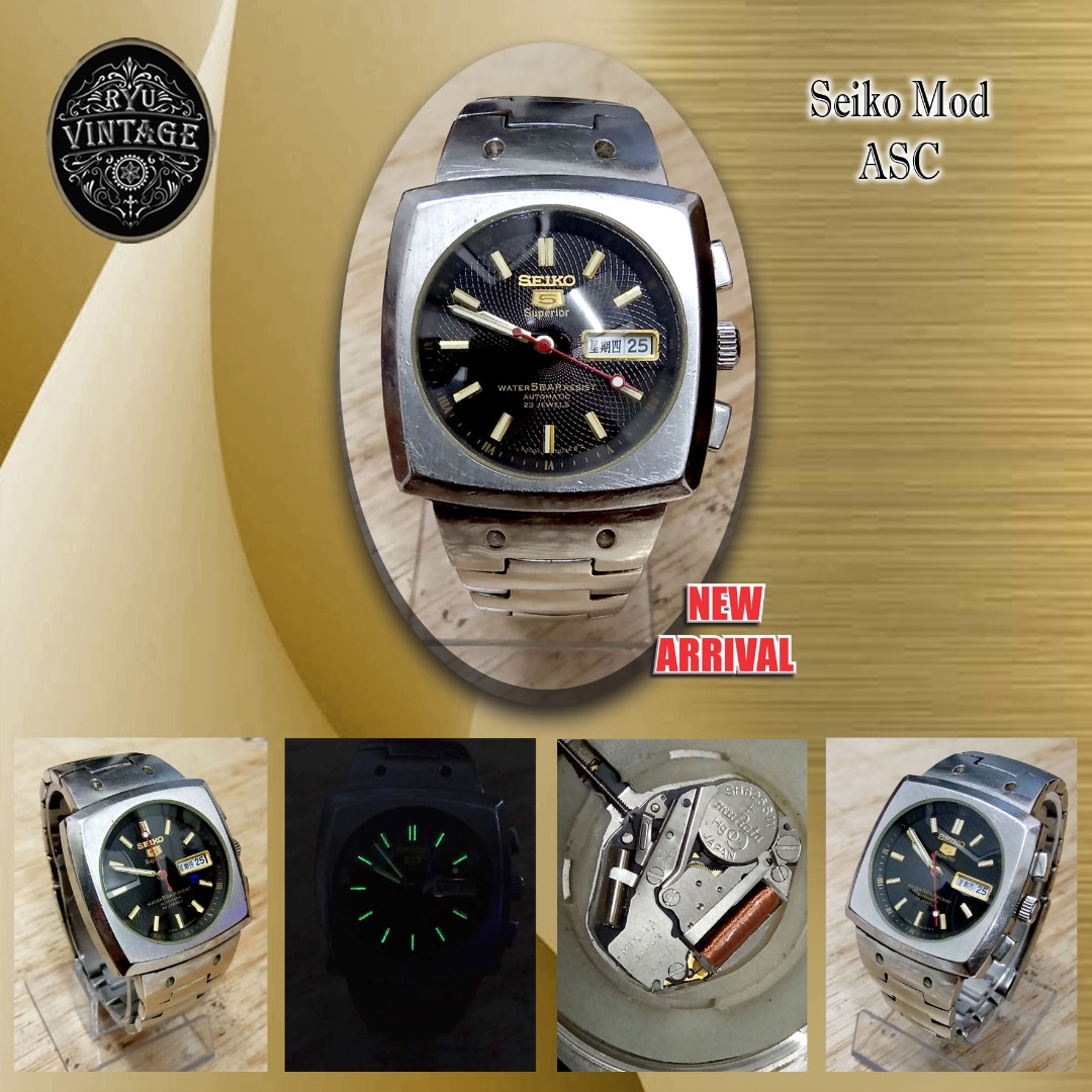 Jam Tangan Mod Seiko (Men), Fesyen Pria, Jam Tangan di Carousell