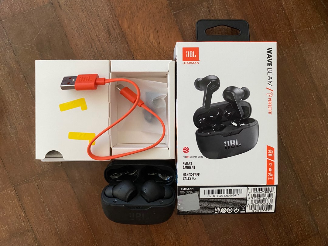 Jbl Wave Beam Earbuds, Mobile Phones & Gadgets, Other Gadgets on Carousell