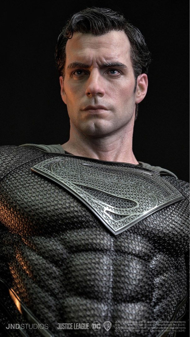 JND STUDIOS SUPERMAN CAVIL BLACK EX VERSION 1/3 SCALE STATUE, Hobbies ...