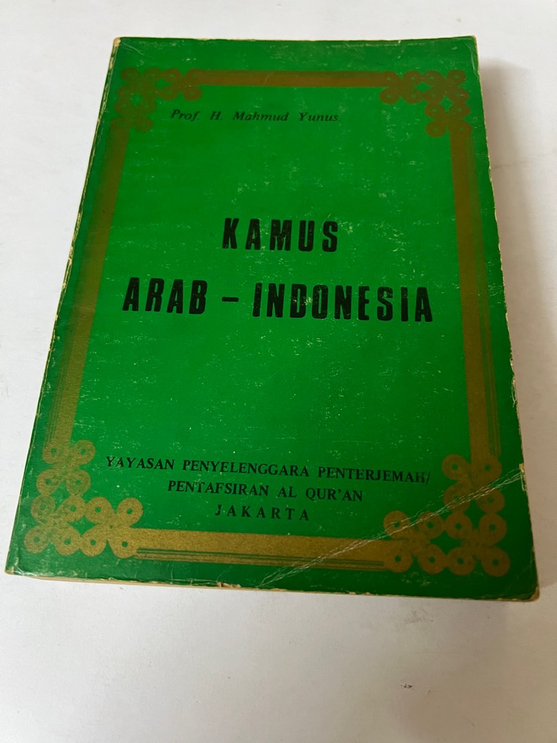 Kamus arab - indonesia melayu buku book bukan novel majalah komik lama ...