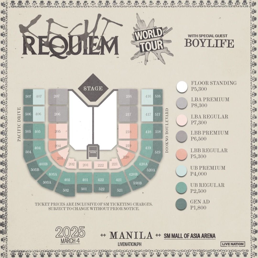 Keshi the REQUIEM World Tour to Manila!, Tickets & Vouchers, Event ...