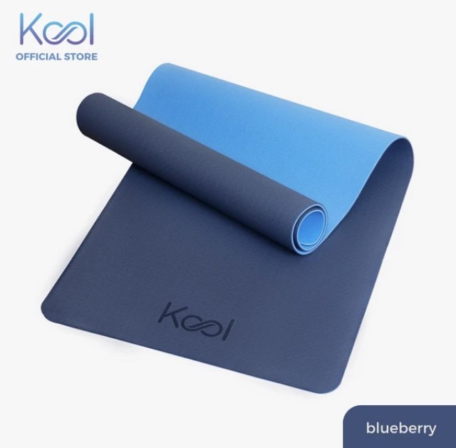 KOOL Yoga Mat with Towel, Sports Equipment, Other Sports Equipment and ...