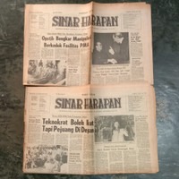 koran jadul kuno lawas Sinar Harapan tahun 1970 an, Antik, Uang Lama di ...