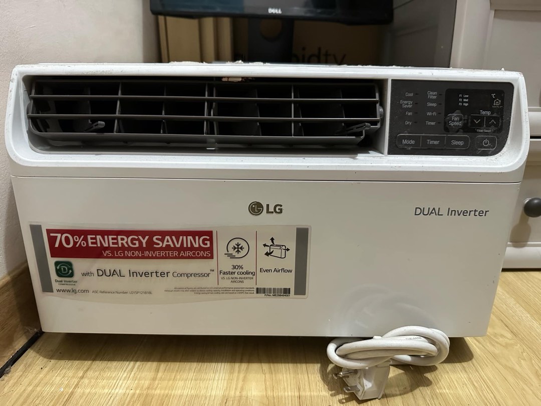 LG AIRCON WINDOW TYPE 1HP, TV & Home Appliances, Air Conditioning and ...