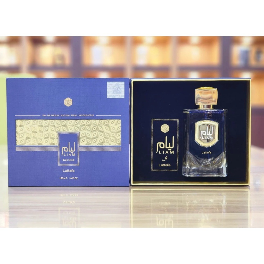 Liam Blue Shine 100ml EDP Perfume by Lattafa 100% Original From Dubai ...