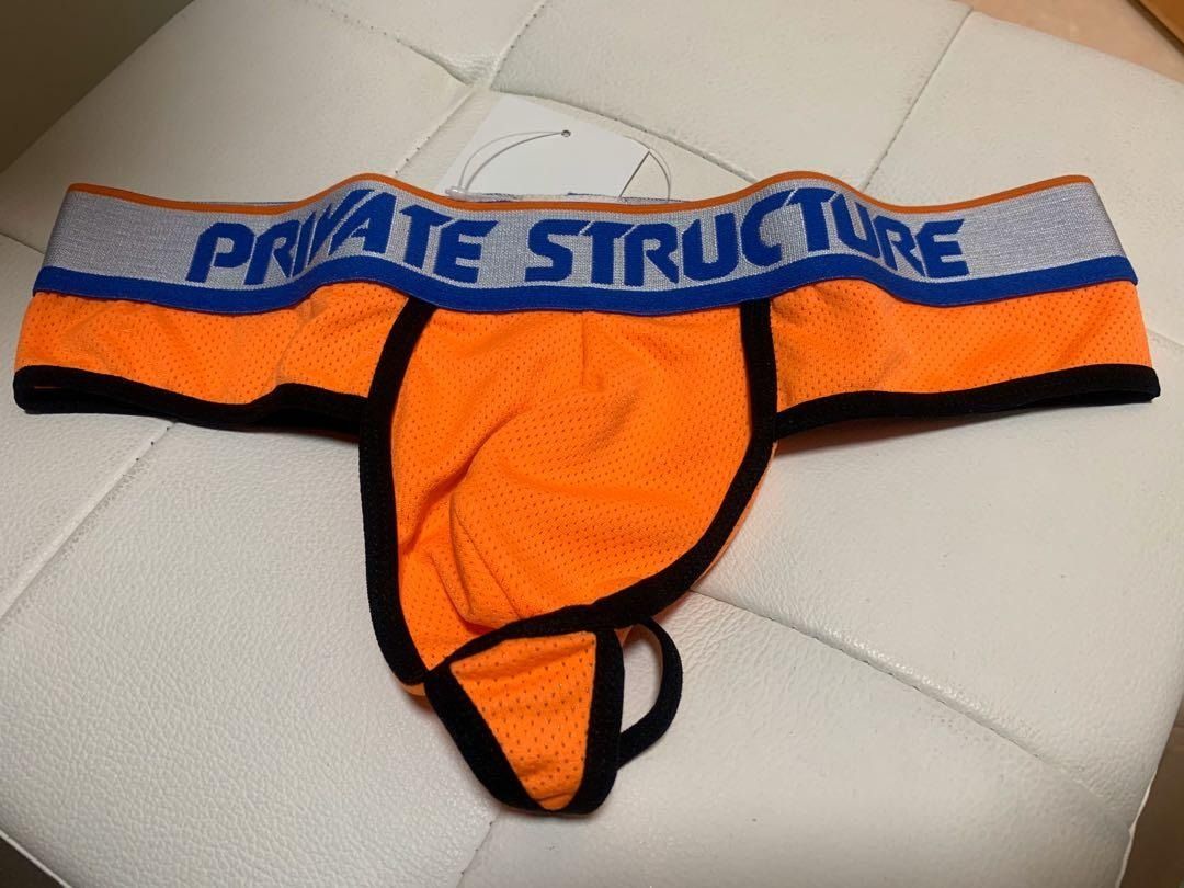 [全新-M碼] PRIVATE STRUCTURE Men G-String T-back Thong 男 丁字褲, 男裝, 褲＆半截裙, 內 ...
