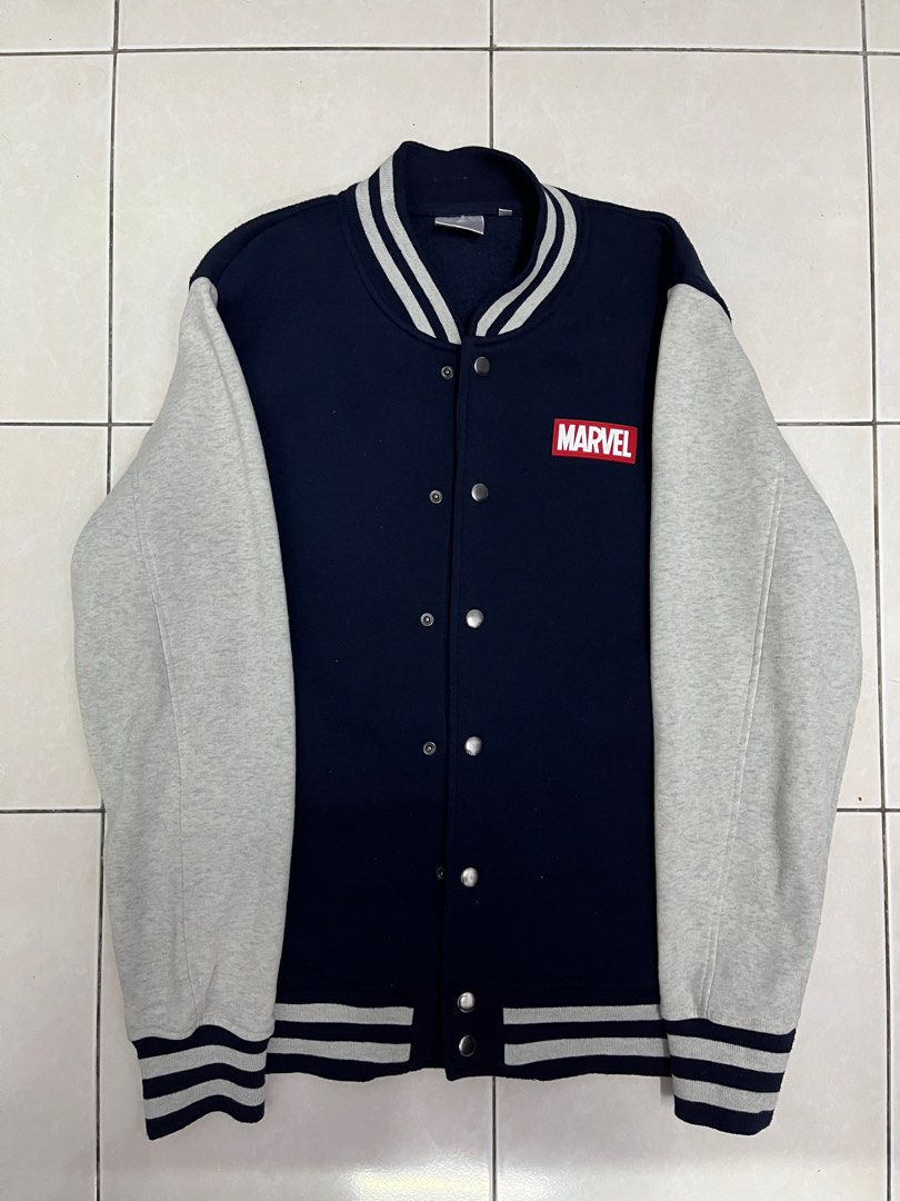 Marvel Varsity Jacket, Men's Fashion, Coats, Jackets and Outerwear on ...