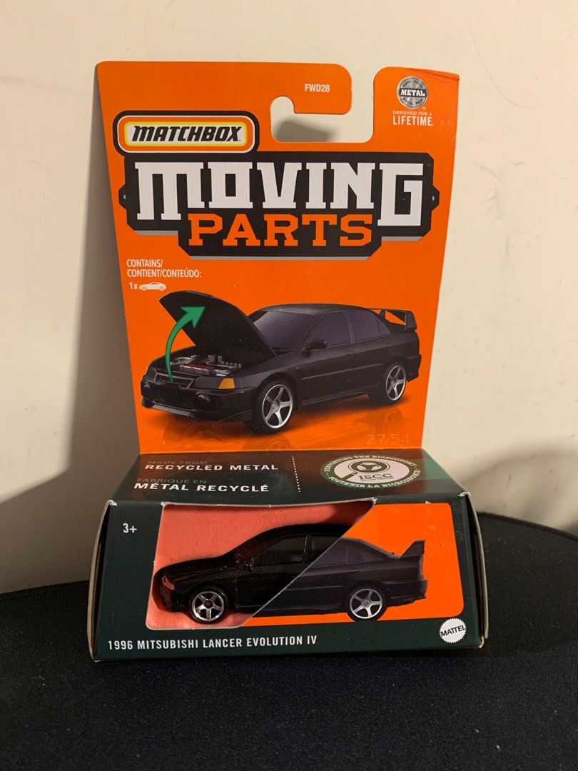 Matchbox - Lancer Evolution IV Evo4, 興趣及遊戲, 玩具 & 遊戲類 - Carousell