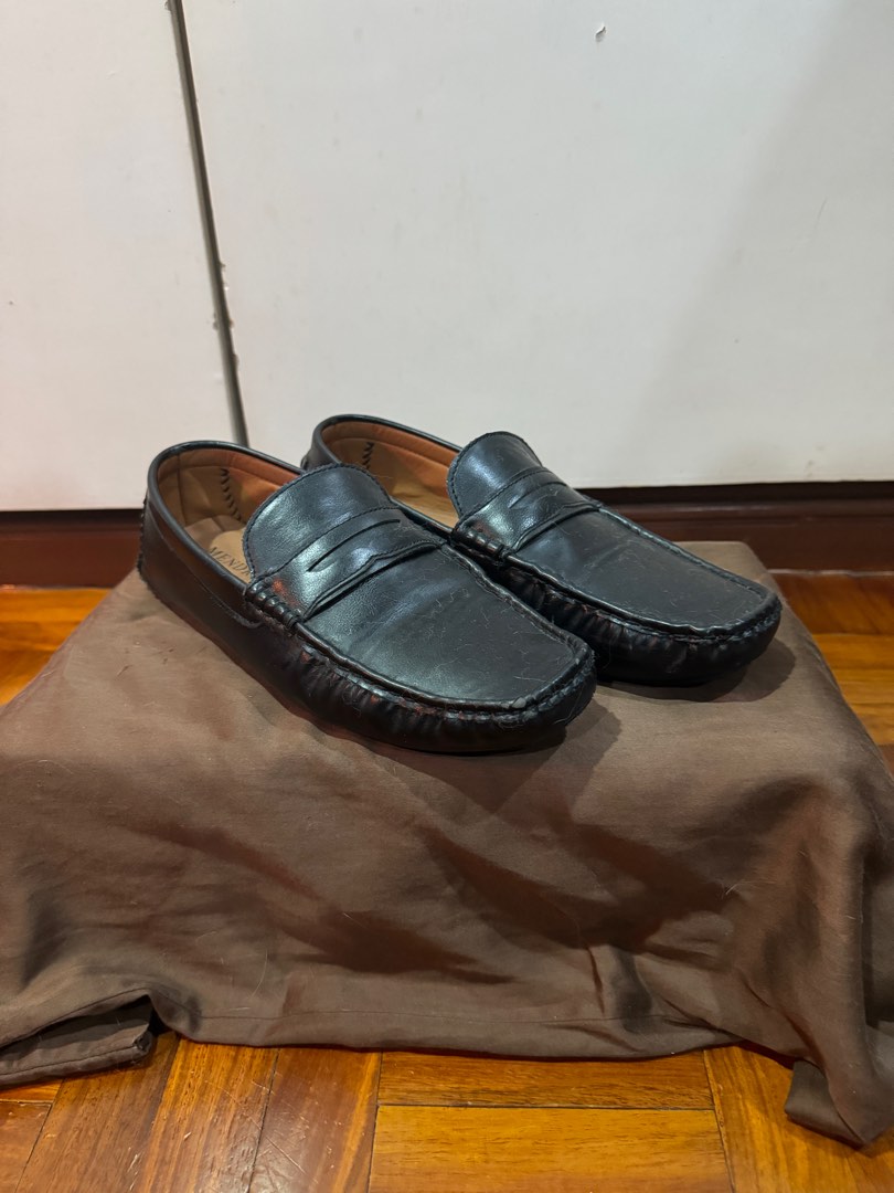 Mendrez Black Loafers, Men's Fashion, Footwear, Dress Shoes on Carousell