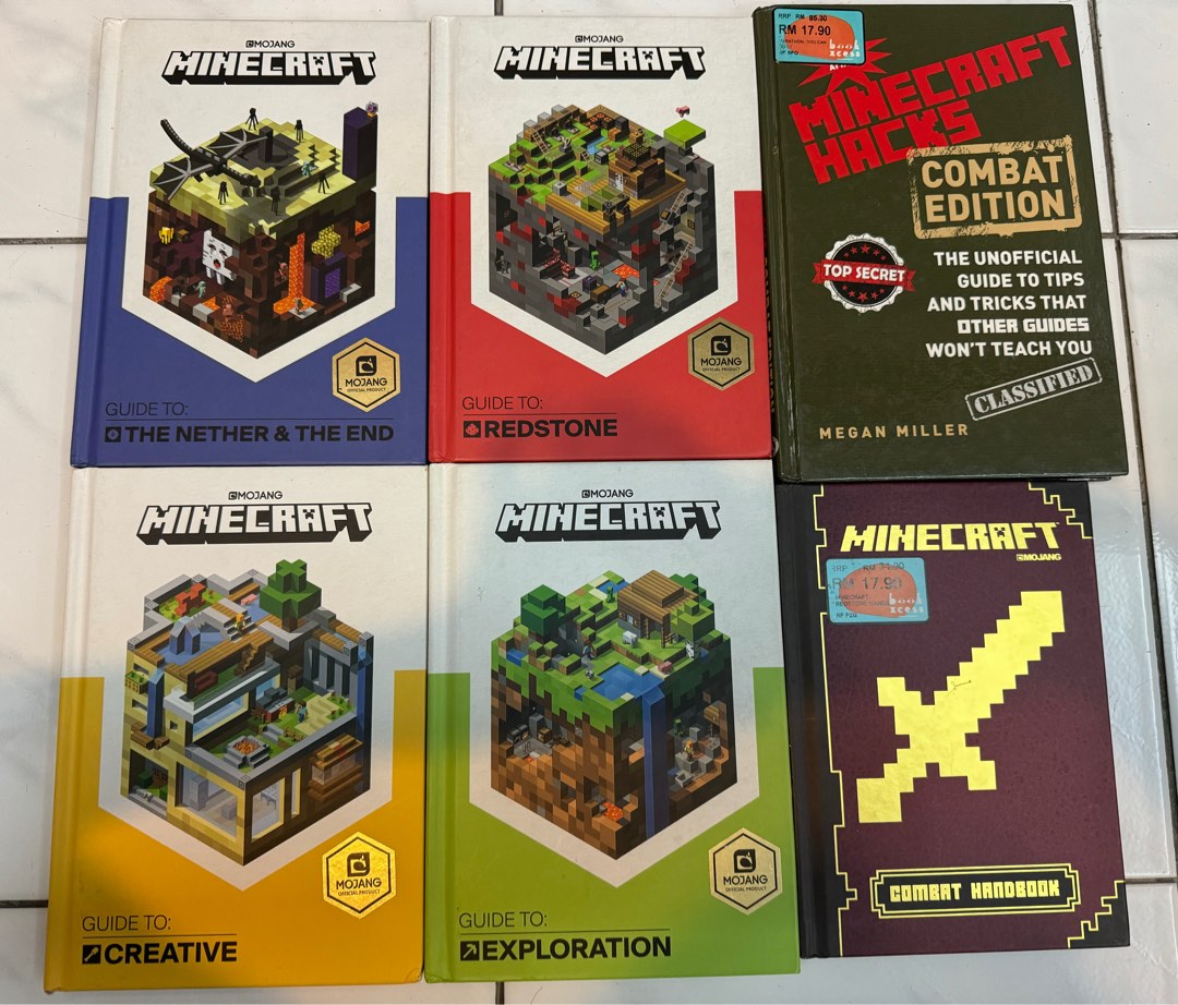 MINECRAFT: GUIDE COLLECTION, Hobbies & Toys, Books & Magazines ...