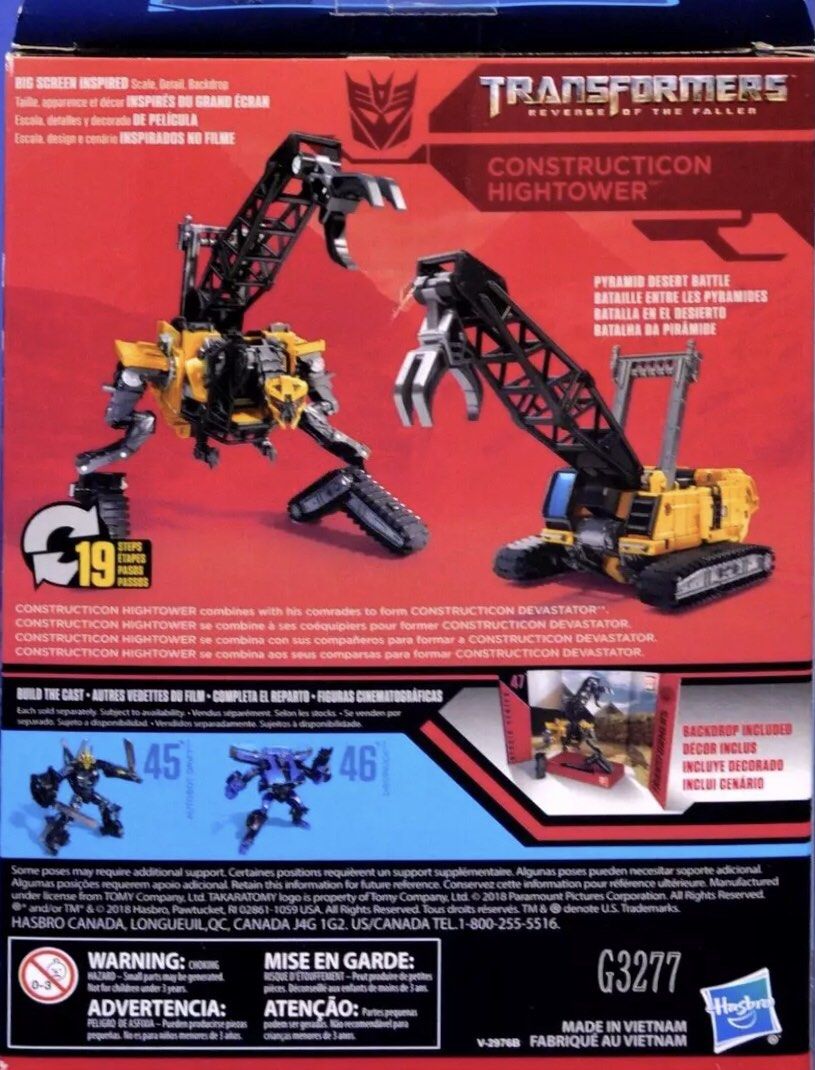MISB Transformers Generations Revenge Of The Fallen ROTF Studio Series ...