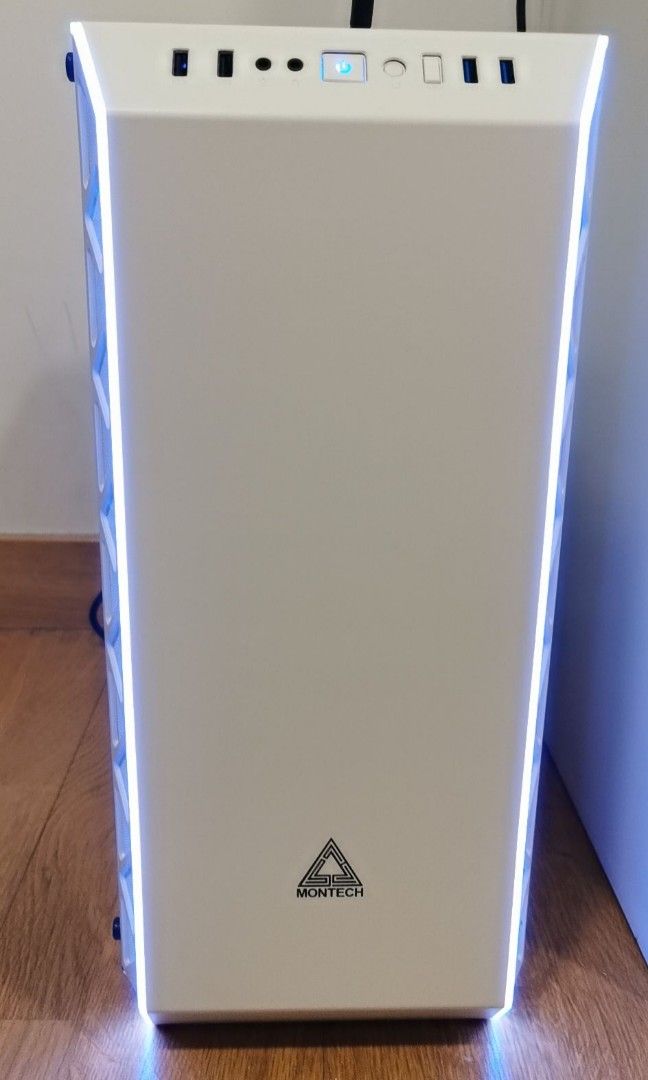 Montech AIR 900 ARGB White, Computers & Tech, Desktops on Carousell