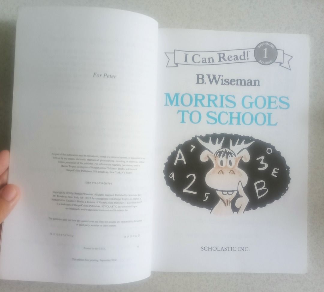 Morris Goes to School ( I Can Read ! Beginning Reading 1 ) by B ...