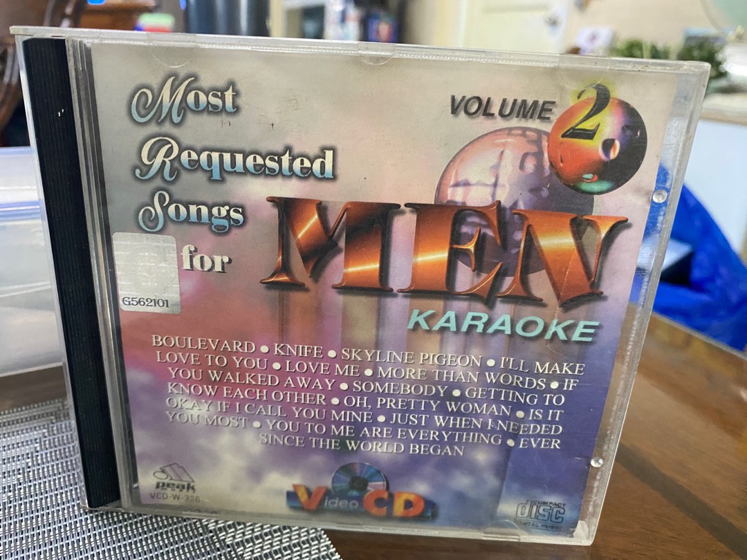 Most Requested Songs for MEN KARAOKE VOL. 2 - Original Music Video CD ...