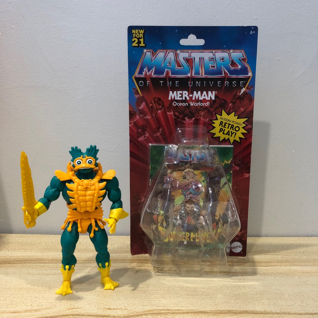 Motu Origins Merman, Hobbies & Toys, Toys & Games on Carousell