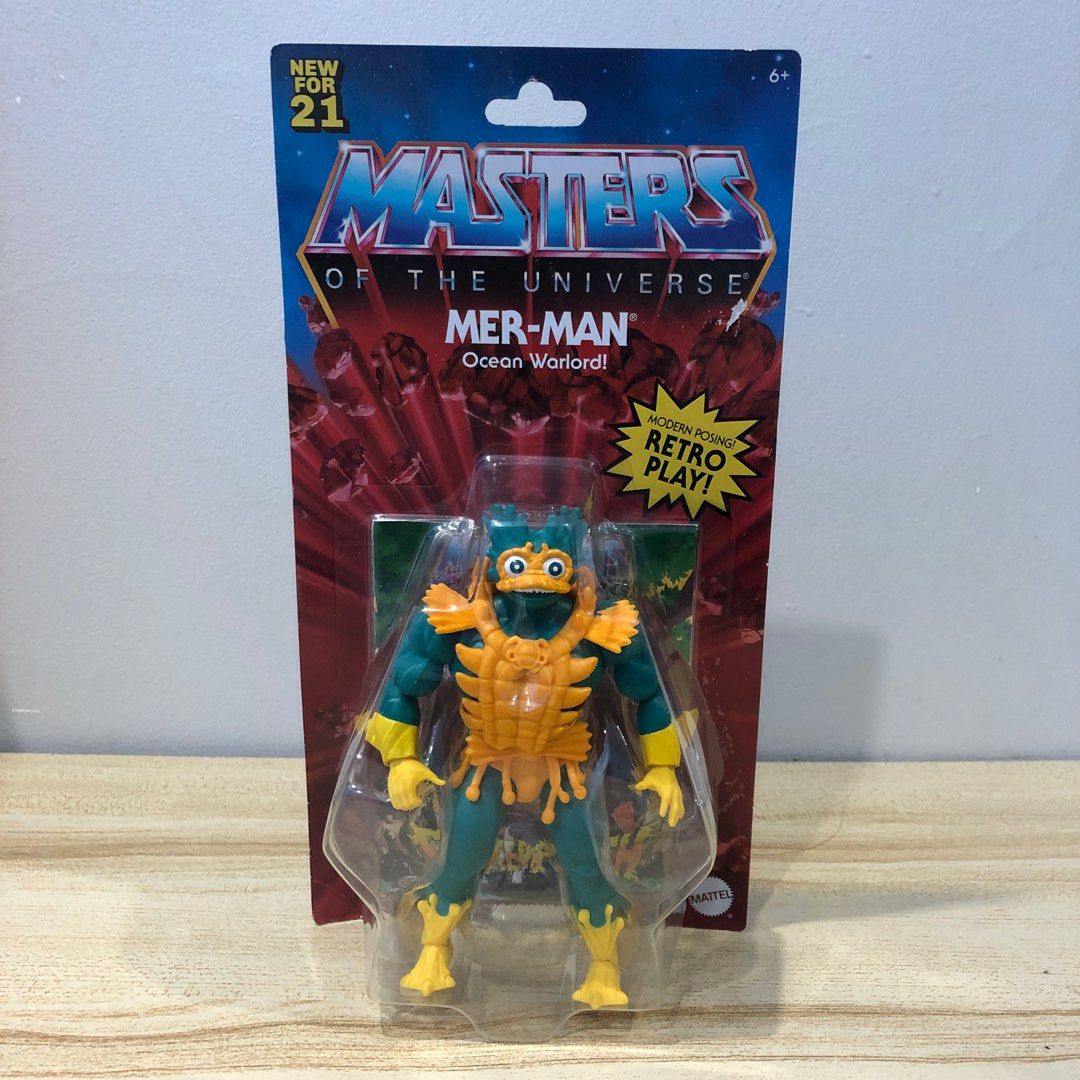 Motu Origins Merman, Hobbies & Toys, Toys & Games on Carousell