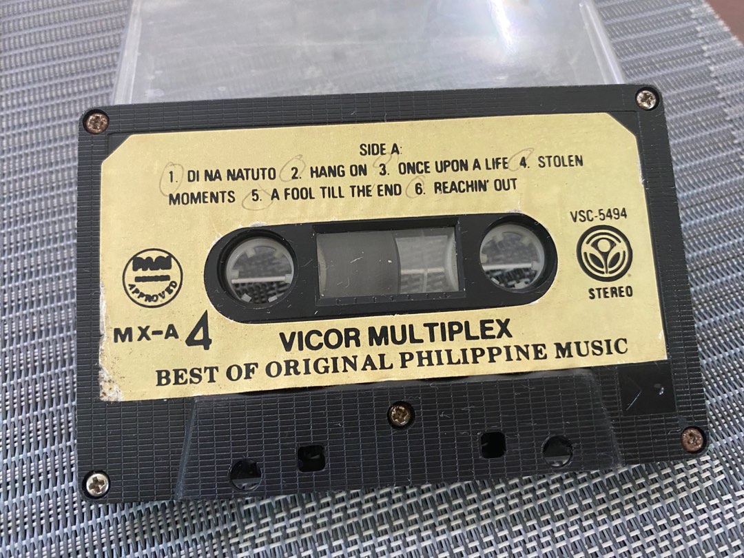 MULTIPLEX - BEST OF ORIGINAL PHILIPPINE MUSIC VOL. 4 OPM Album Cassette ...