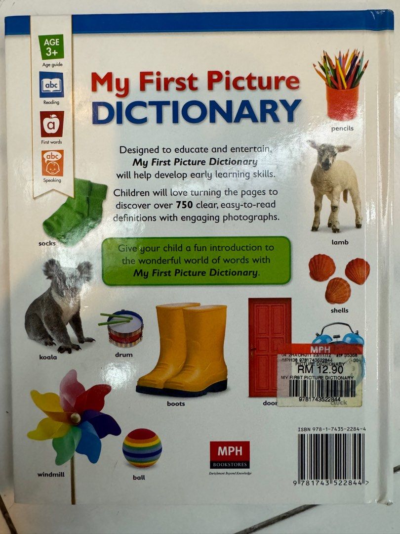My First Picture Dictionary, Hobbies & Toys, Books & Magazines ...