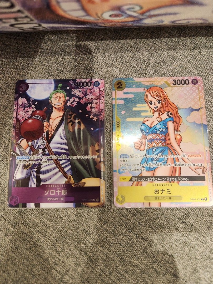 Nami & Zoro 2nd Anniversary One Piece Promo, Hobbies & Toys, Toys ...