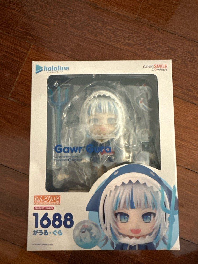 Nendoroid #1688 Gawr Gura, Hobbies & Toys, Toys & Games on Carousell