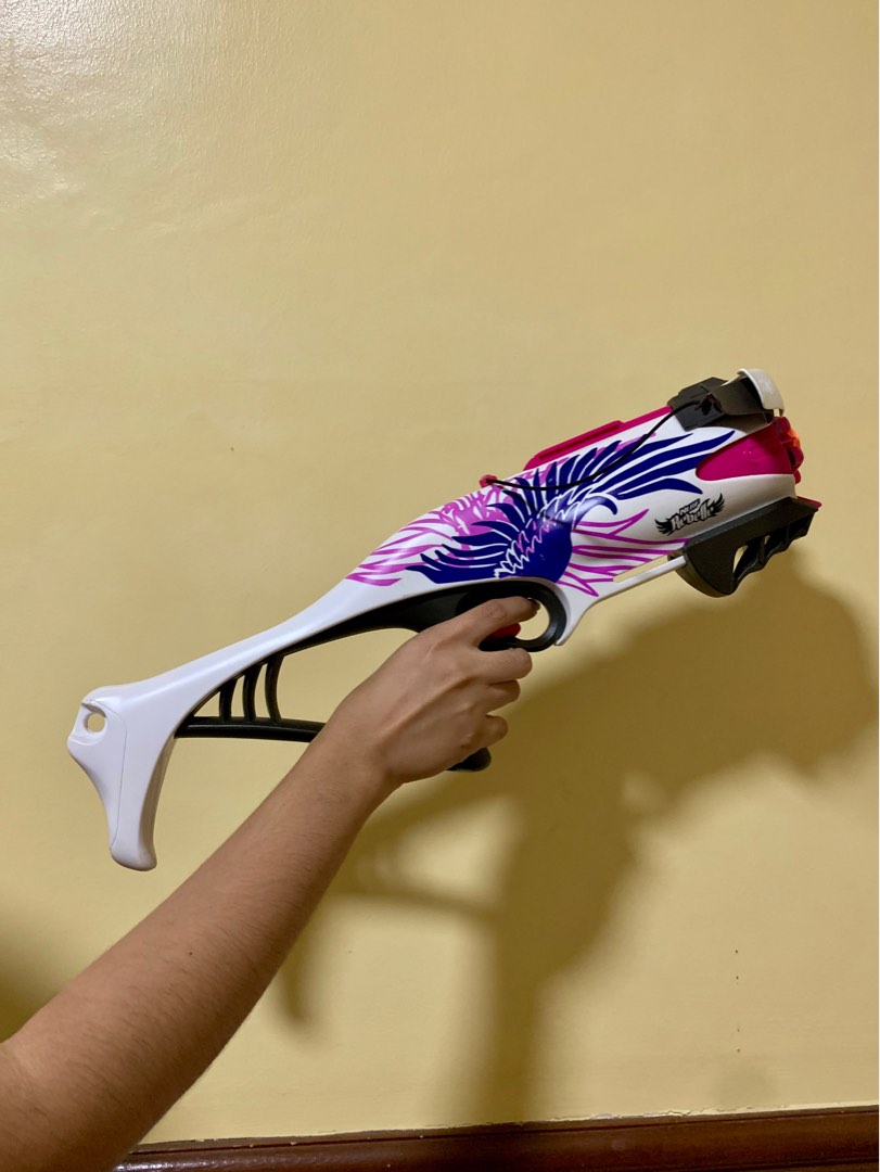 Nerf Rebelle White Pink Purple Foam Dart Toy Crossbow for Girls ...